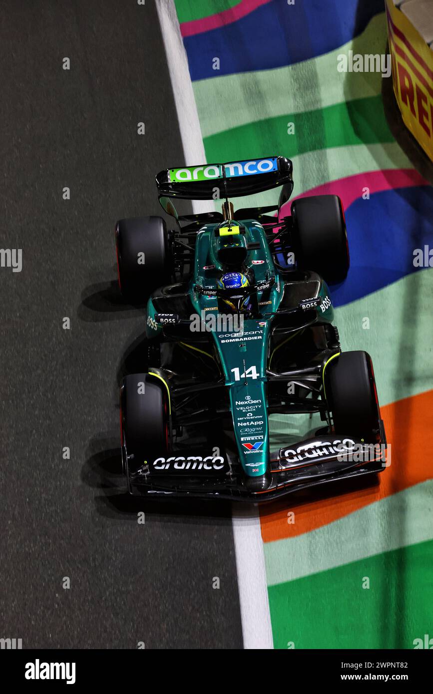 Jeddah, Saudi Arabia. 08th Mar, 2024. Fernando Alonso (ESP) Aston ...