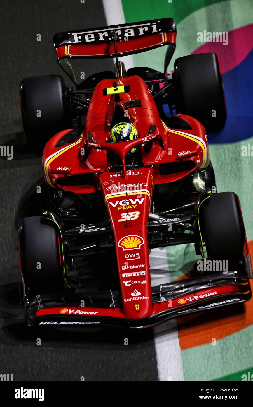Jeddah, Saudi Arabia. 08th Mar, 2024. Oliver Bearman (GBR) Ferrari SF-24 Reserve Driver. Formula ...