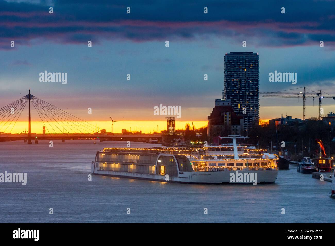 Marina tower in 02 leopoldstadt hi-res stock photography and images - Alamy