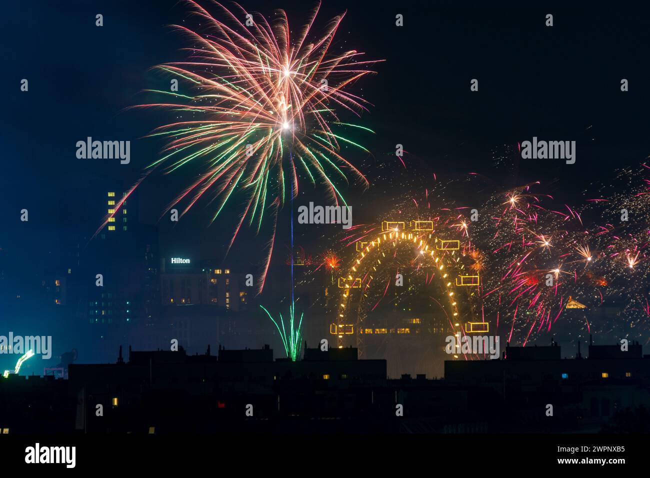 Overview fireworks hi-res stock photography and images - Alamy