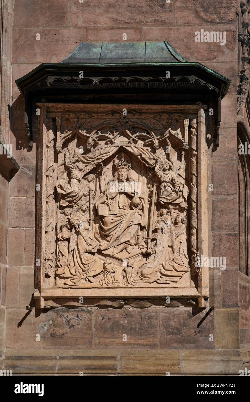 World judge and personification of the trinity hi-res stock photography ...