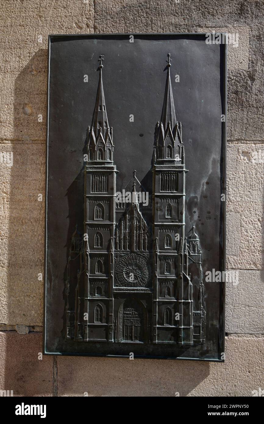 Germany, Bavaria, Middle Franconia, Nuremberg, Old Town, St. Lawrence ...