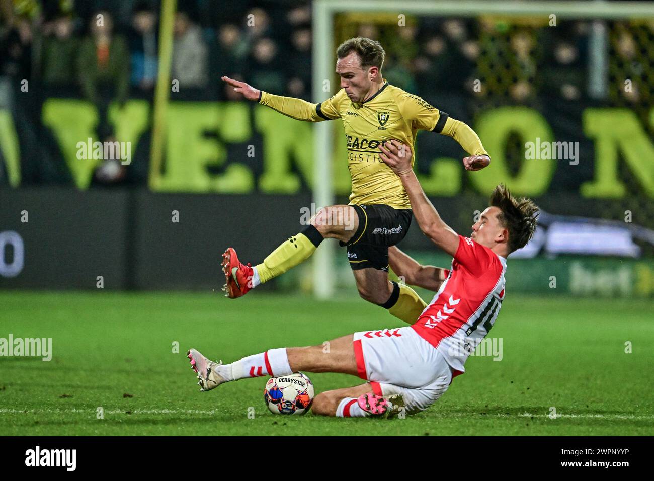 Venlo, Netherlands. 08th Mar, 2024. VENLO, 08-03-2024, Covebo Stadion ...