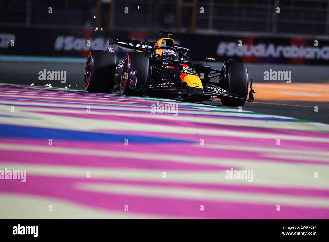 Jeddah, Arabie Saoudite. 08th Mar, 2024. 01 VERSTAPPEN Max (nld), Red Bull Racing RB20, action ...