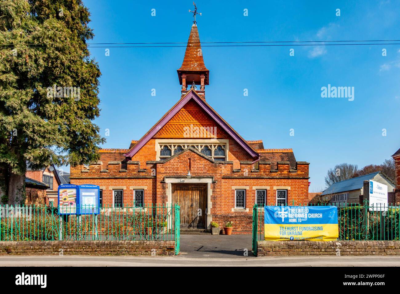 Urc church spire hi-res stock photography and images - Alamy