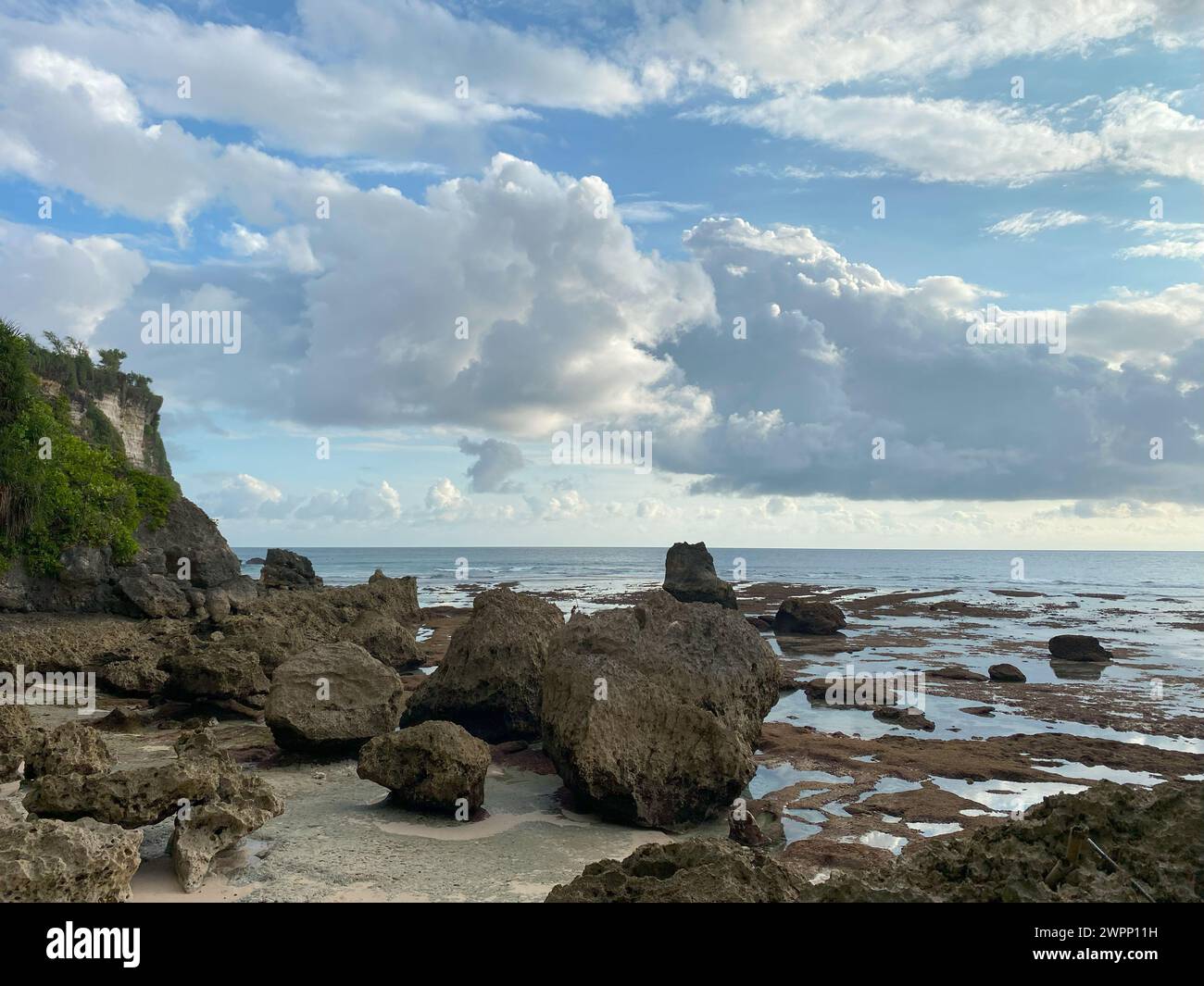Beautiful cliffs washed azure sea hi-res stock photography and images ...