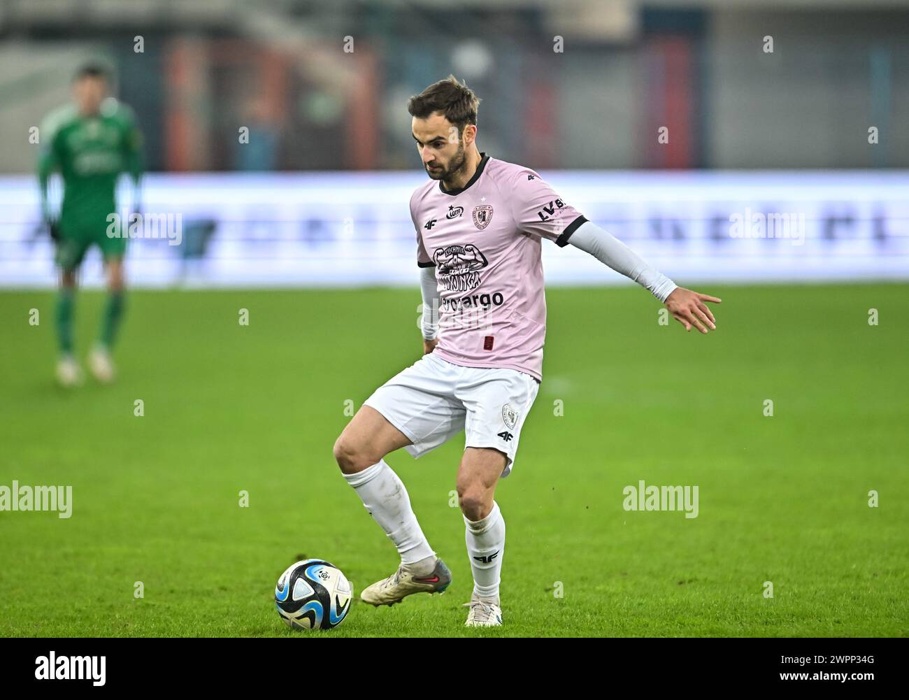 2024.03.08 Gliwice Pilka nozna PKO Ekstraklasa sezon 2023/2024 Piast ...