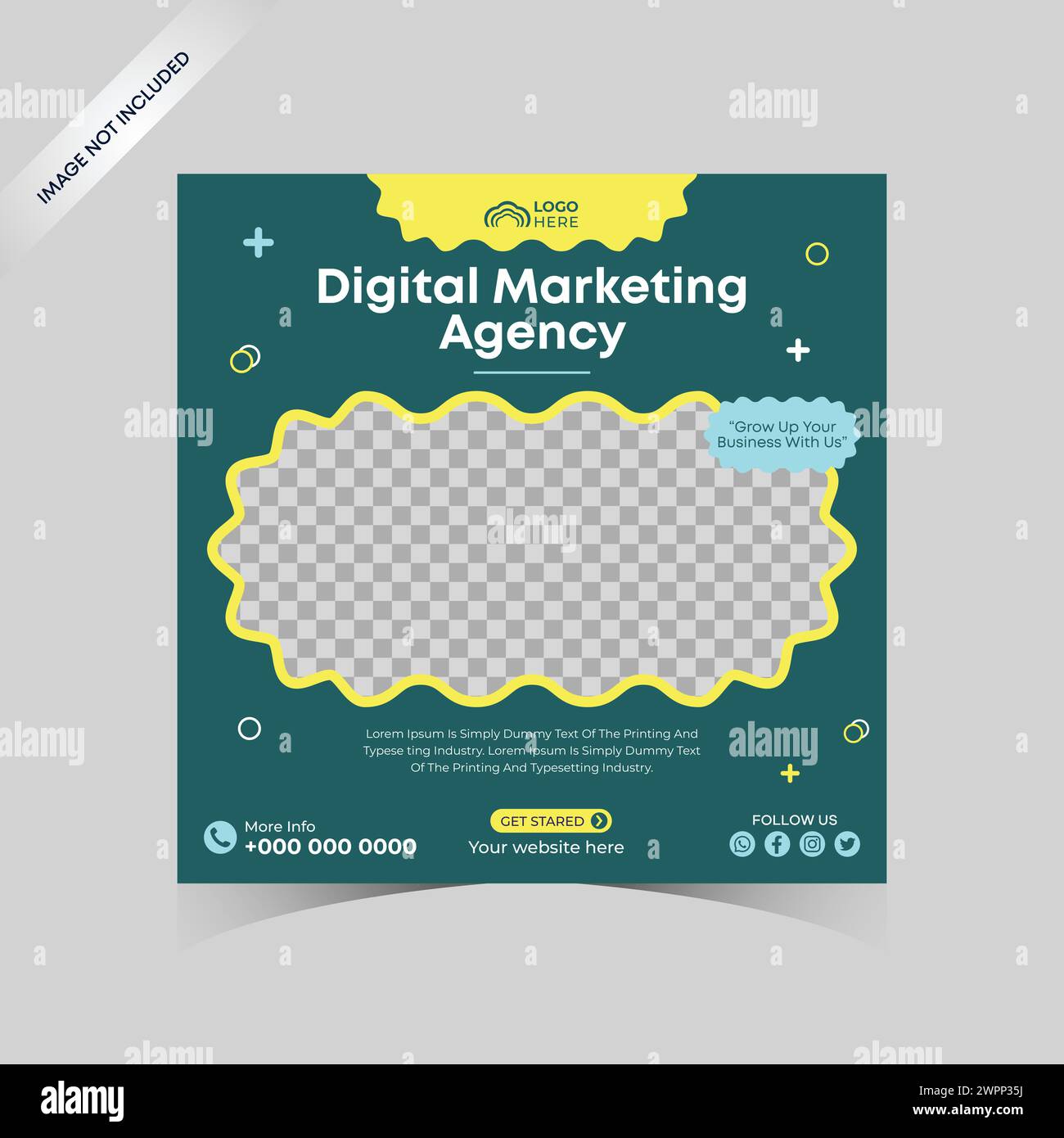digital marketing corporate business Social Media Post Design. business ...