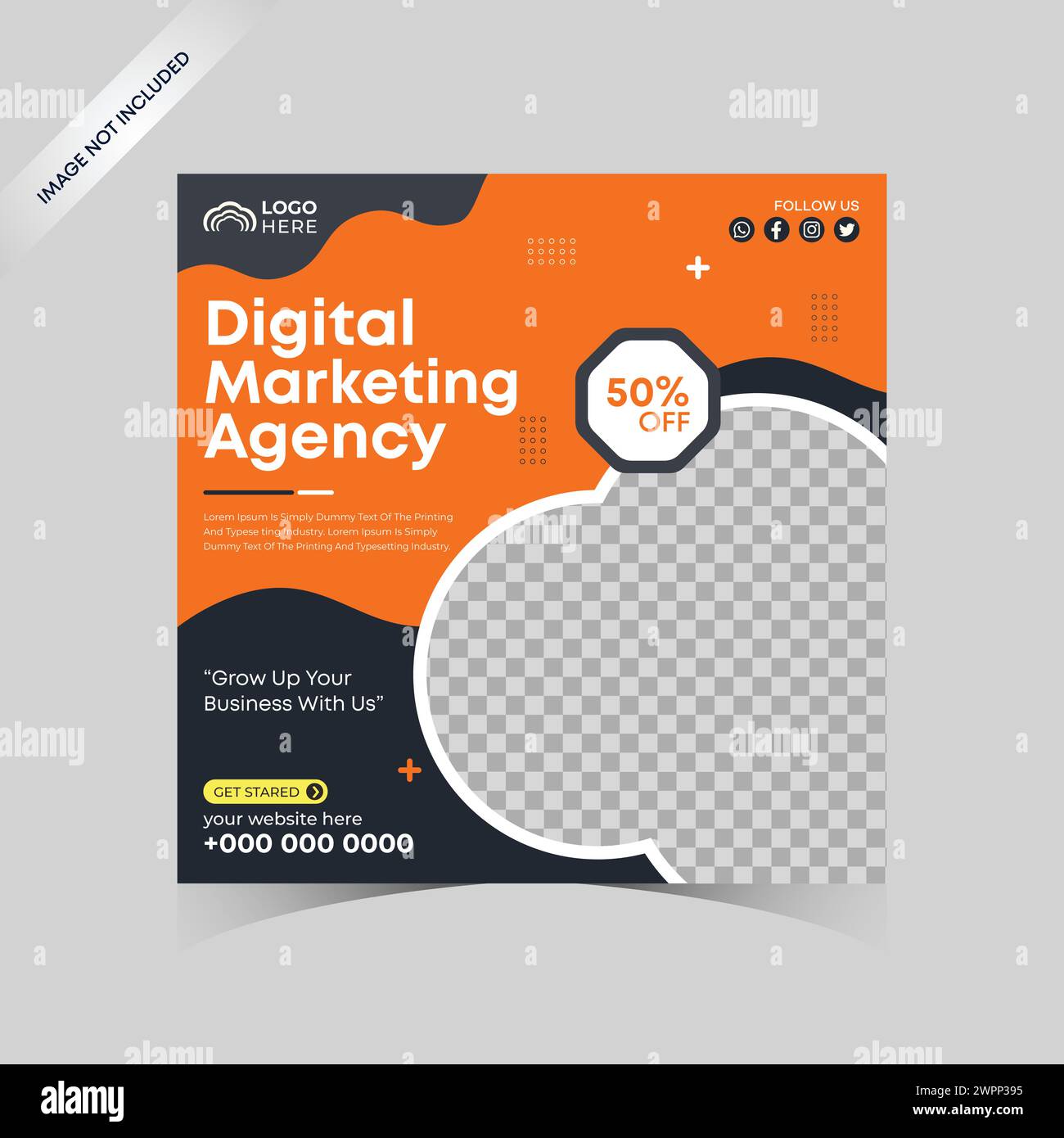 digital marketing corporate business Social Media Post Design. business ...