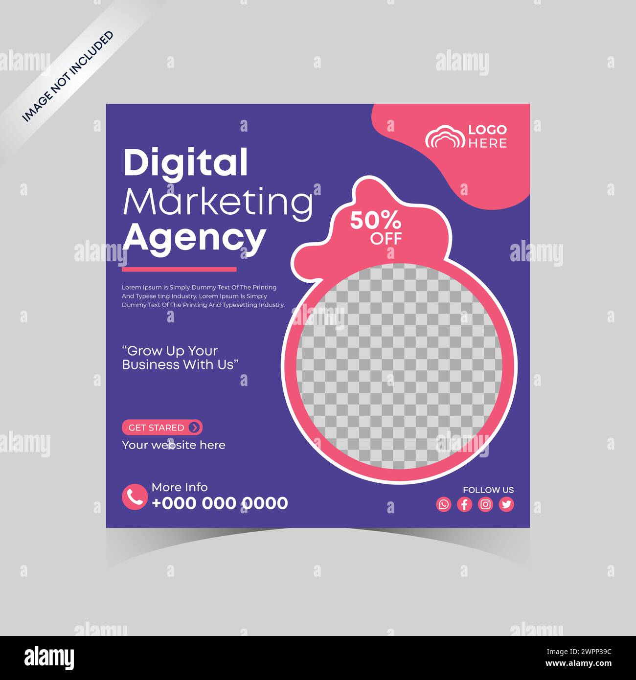 digital marketing corporate business Social Media Post Design. business ...