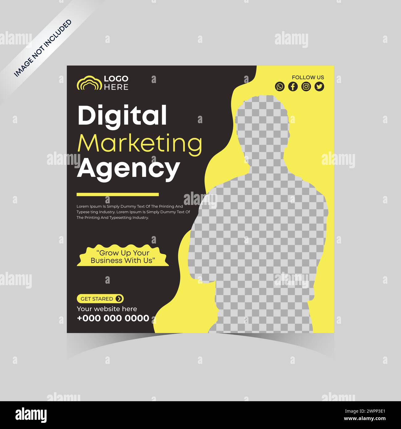 digital marketing corporate business Social Media Post Design. business ...