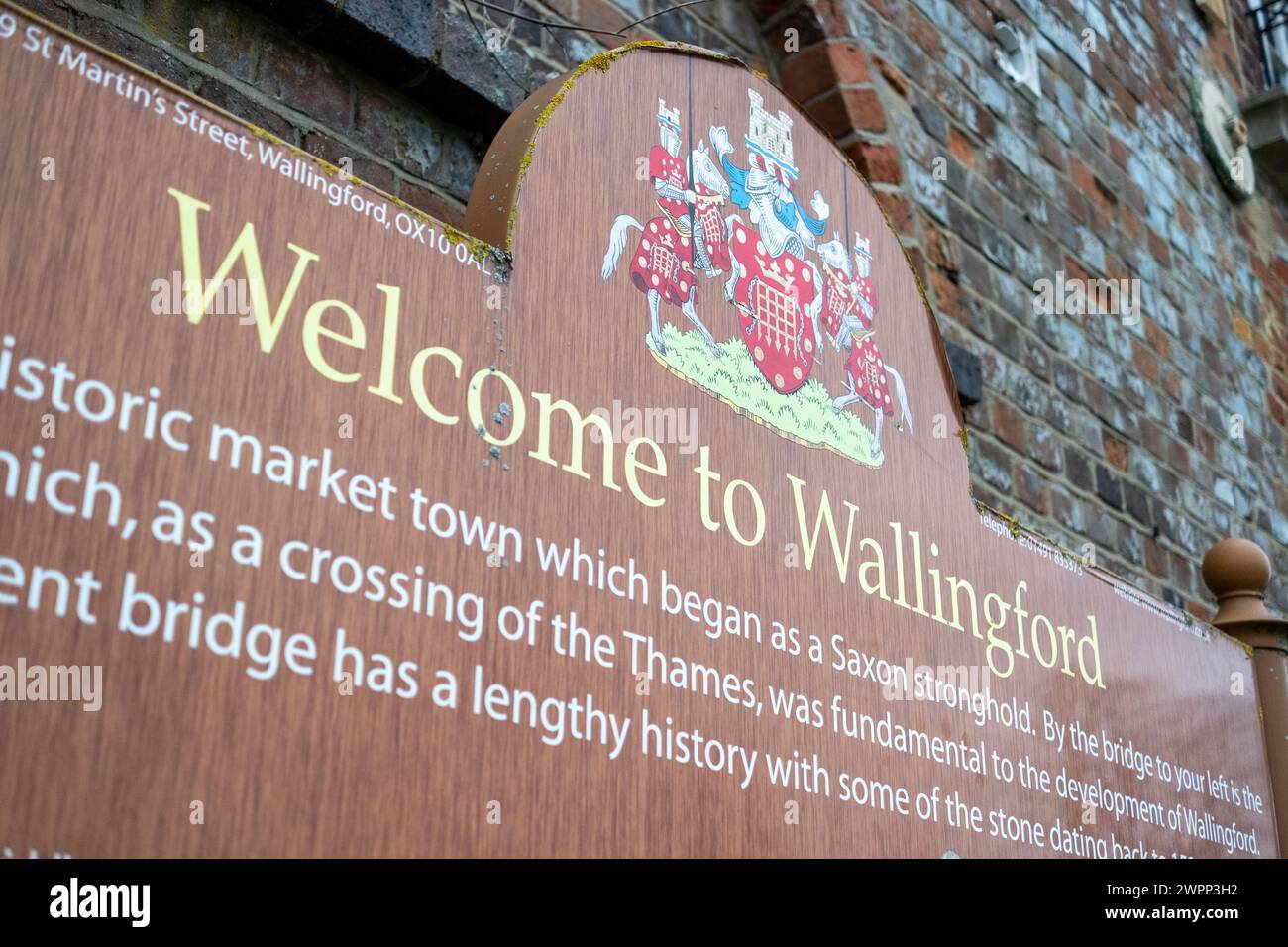 Welcome to wallingford sign hi-res stock photography and images - Alamy