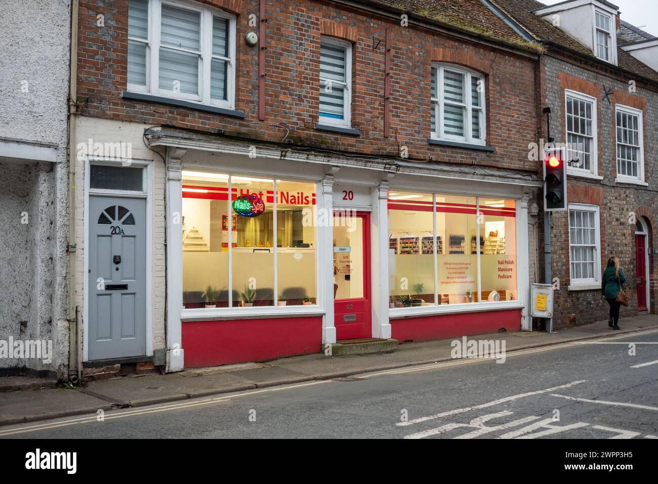 High street nail bar hi-res stock photography and images - Alamy