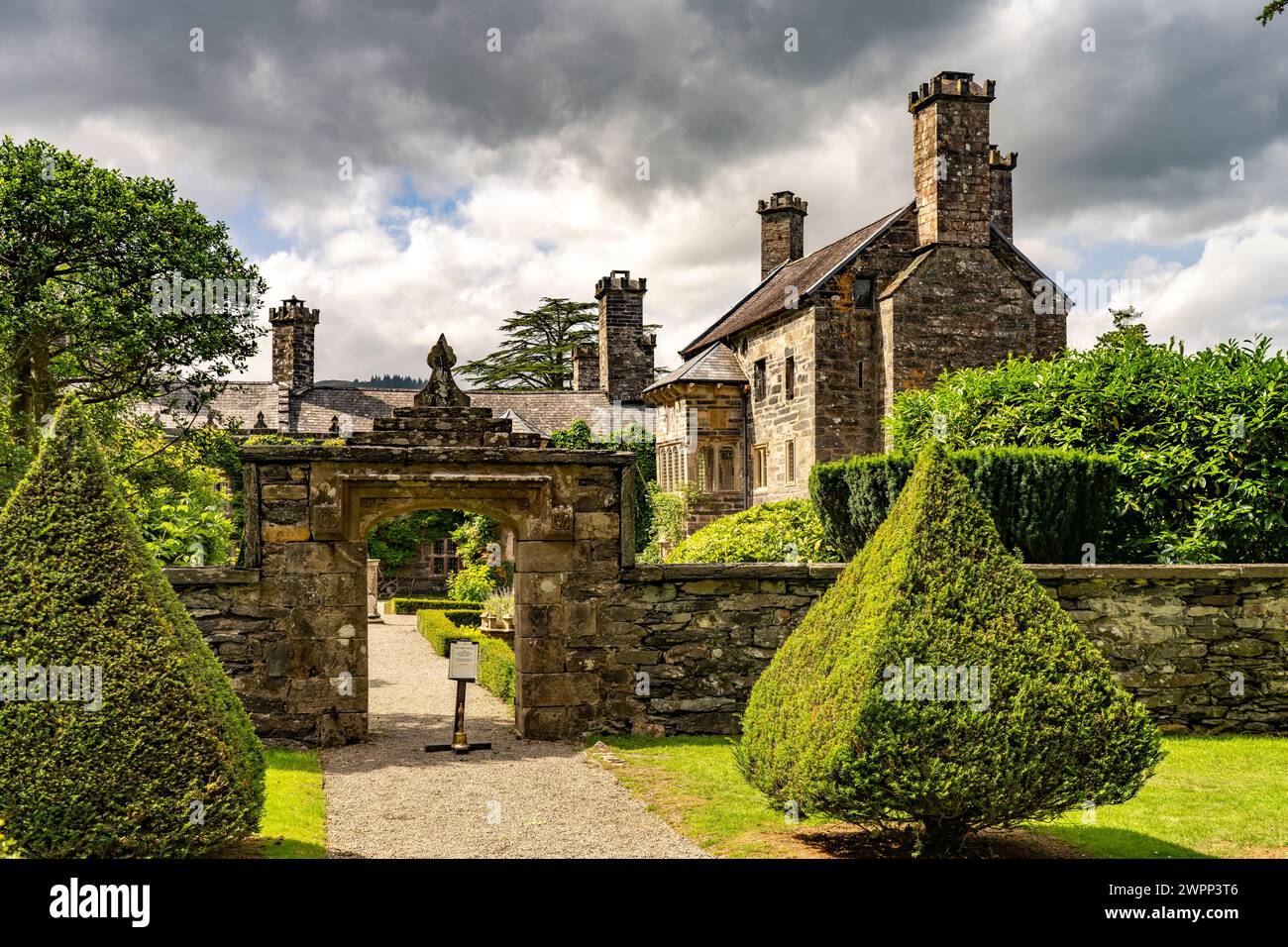 Gwydir castle in wales hi-res stock photography and images - Alamy