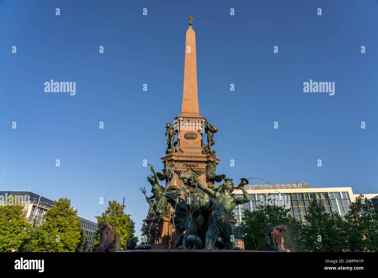 Fountain of augustus hi-res stock photography and images - Alamy
