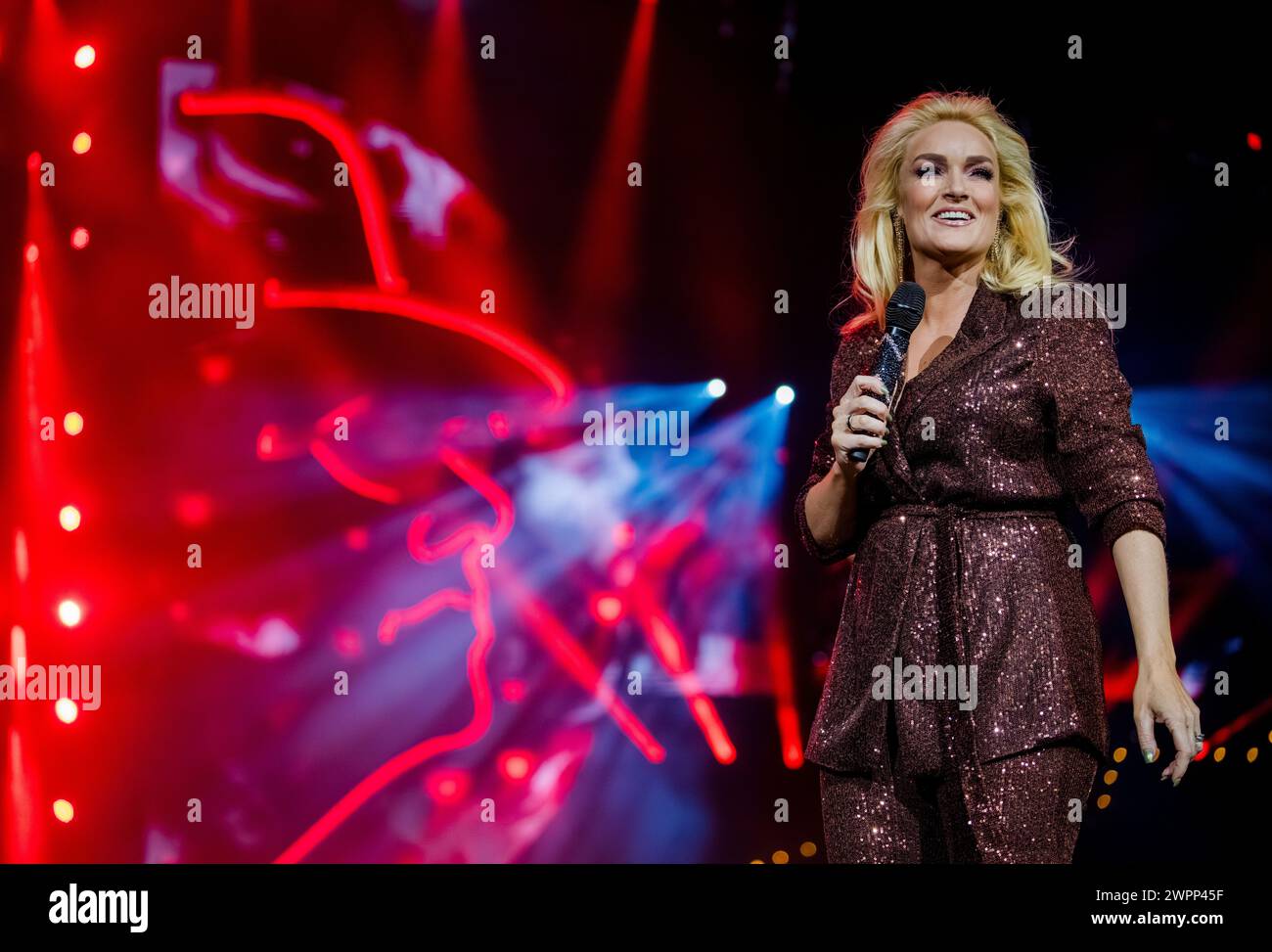 AMSTERDAM - A performance by Samantha Steenwijk during the twelfth ...
