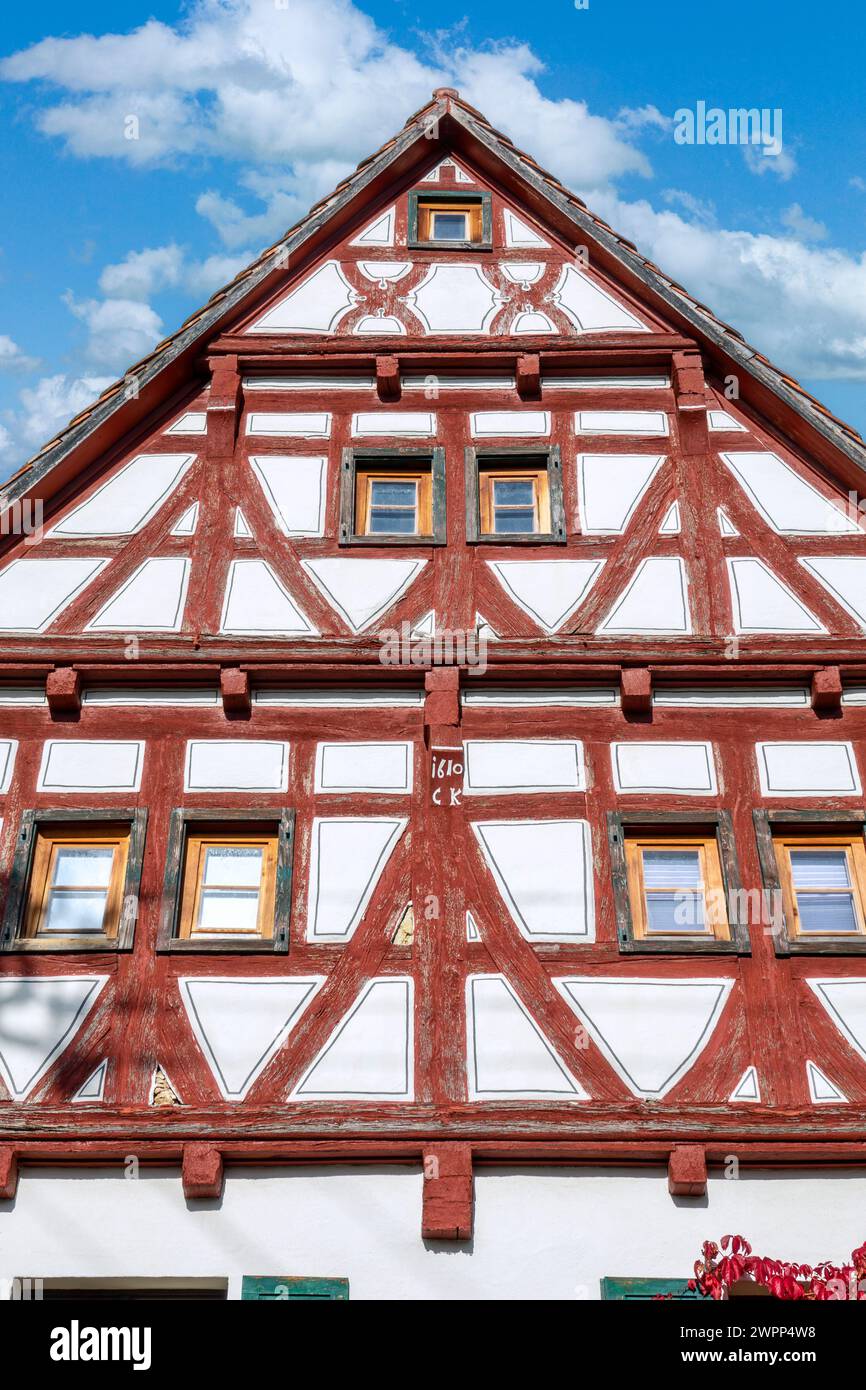 Half timbered gable hi-res stock photography and images - Alamy
