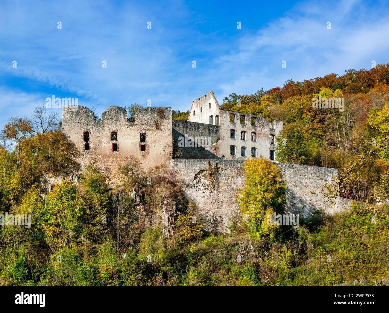 Ruins of schulzburg castle hi-res stock photography and images - Alamy