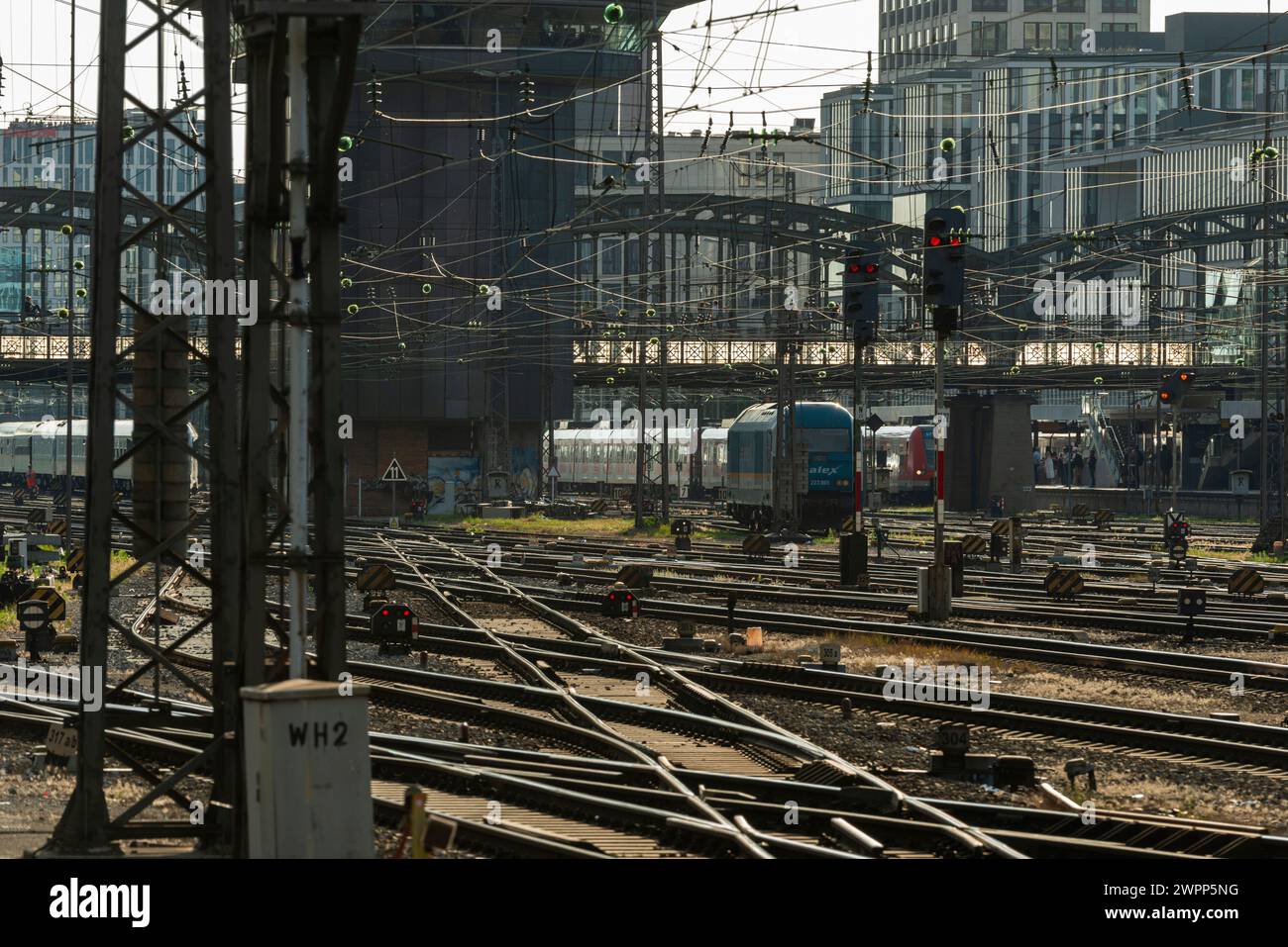 Munich, Central Station Stock Photo - Alamy