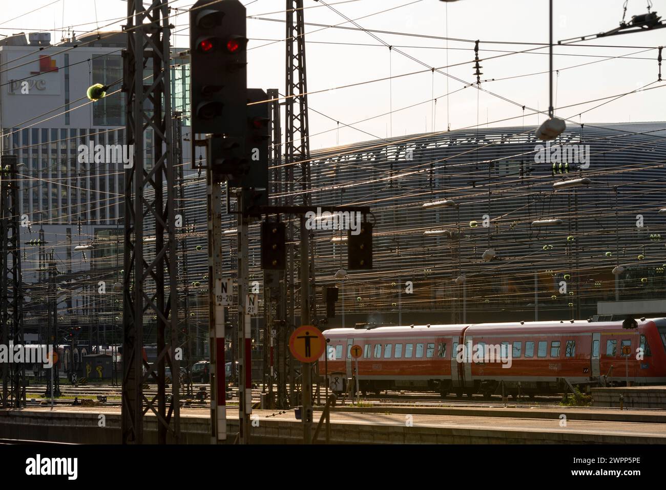 Munich, Central Station Stock Photo - Alamy