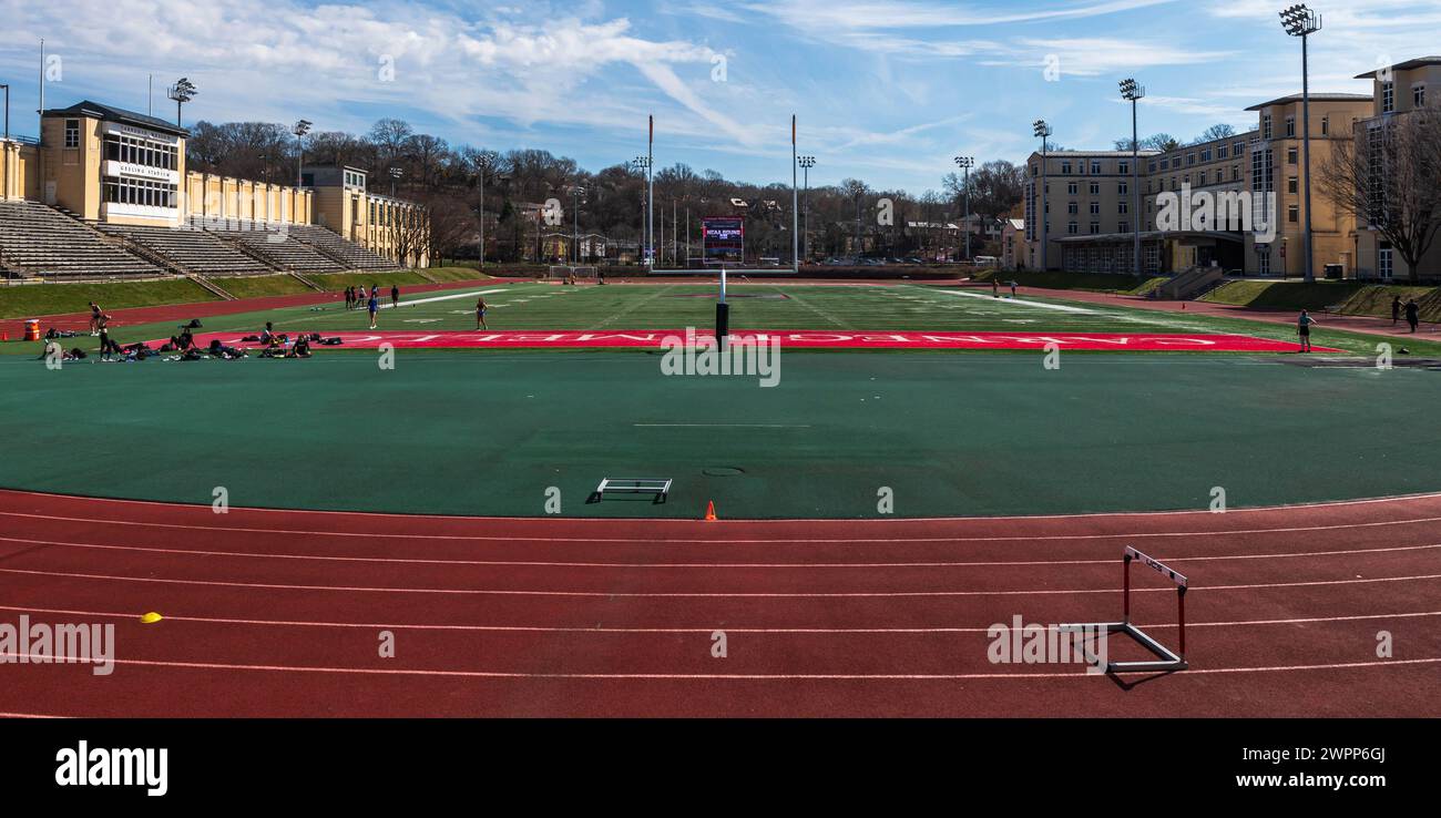 Gesling Stadium, a football field and track complex on the Carnegie ...