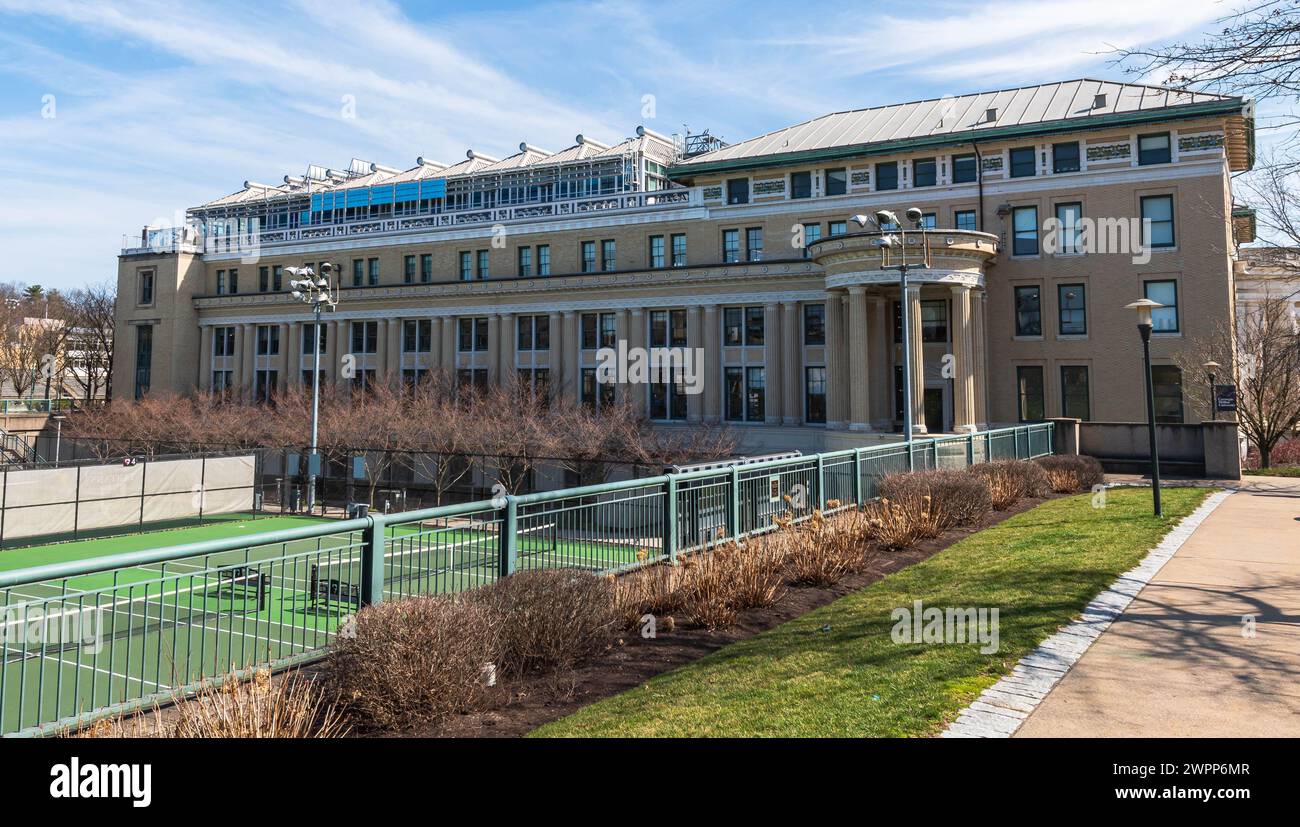 Buildings on the campus of Carnegie Mellon University in Pittsburgh ...