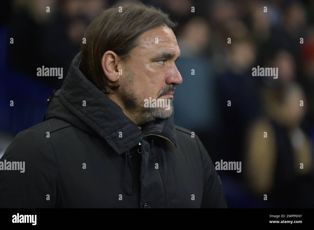 Daniel Farke Manager of Leeds United during the Sky Bet Championship ...