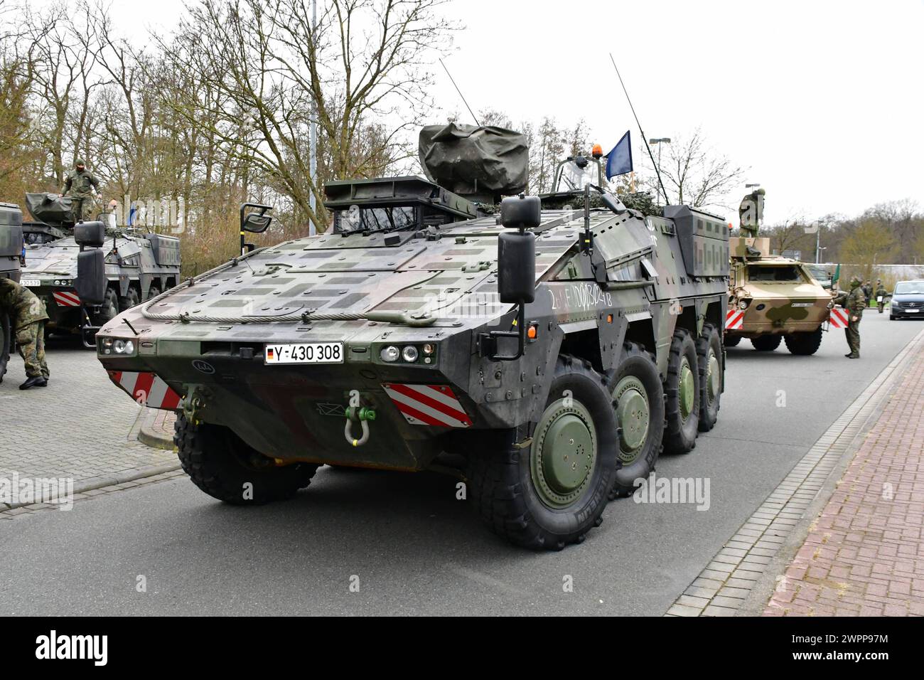 GTK Boxer Radpanzer des Jägerbataillon 91 aus Rothenburg / Wümme Die ...