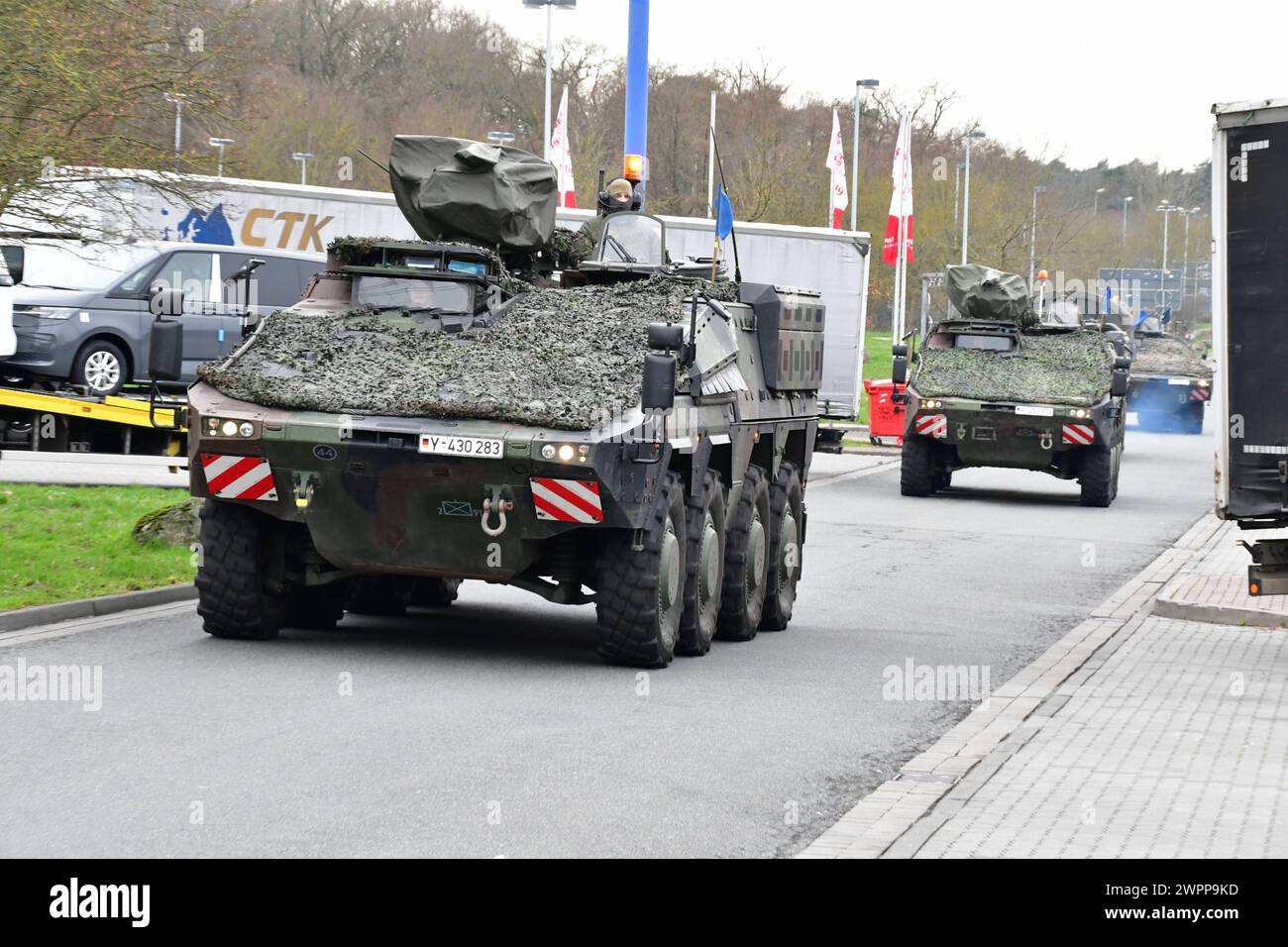 GTK Boxer Radpanzer des Jägerbataillon 91 aus Rothenburg / Wümme Die ...