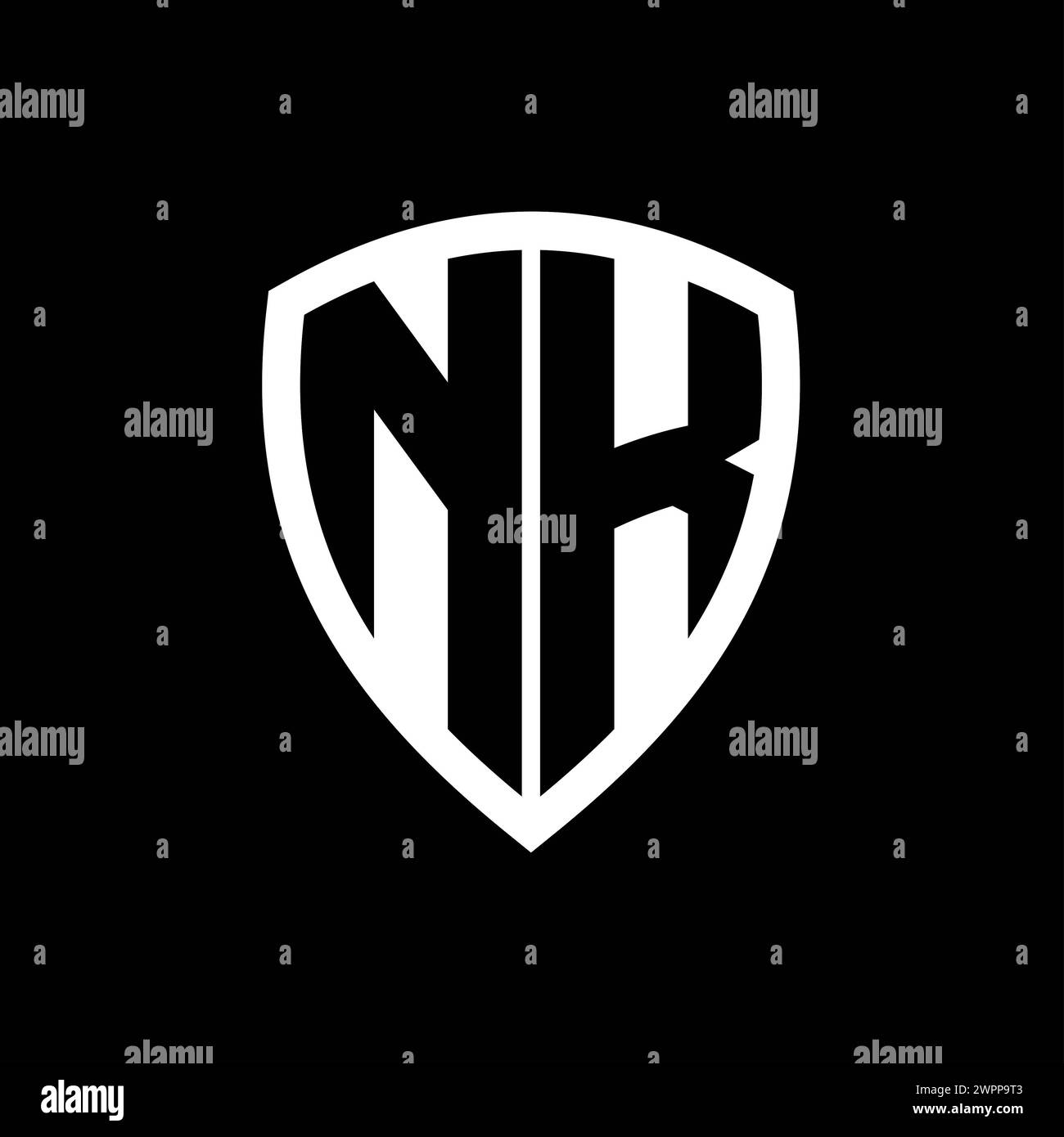 Nk letters Black and White Stock Photos & Images - Alamy