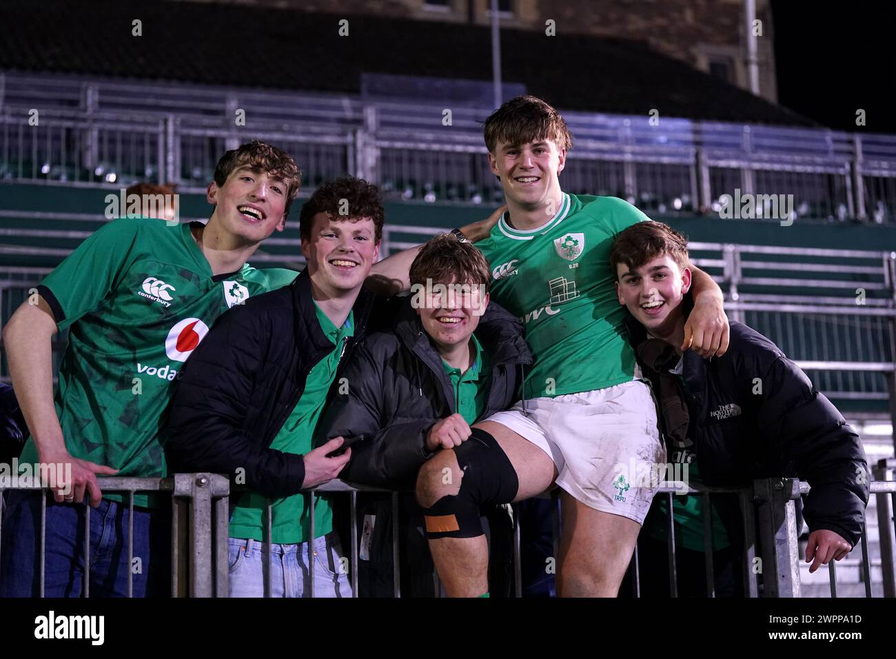 Ireland's Hugo McLaughlin after the 2024 U20 Six Nations Championship ...