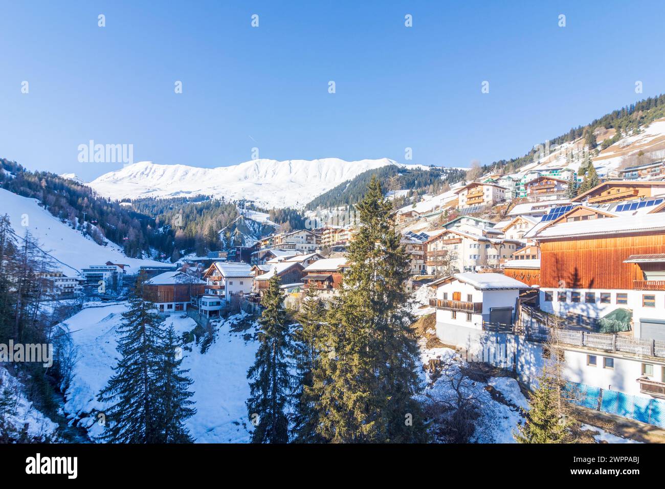 Samnaun alps in serfaus fiss ladis hi-res stock photography and images ...