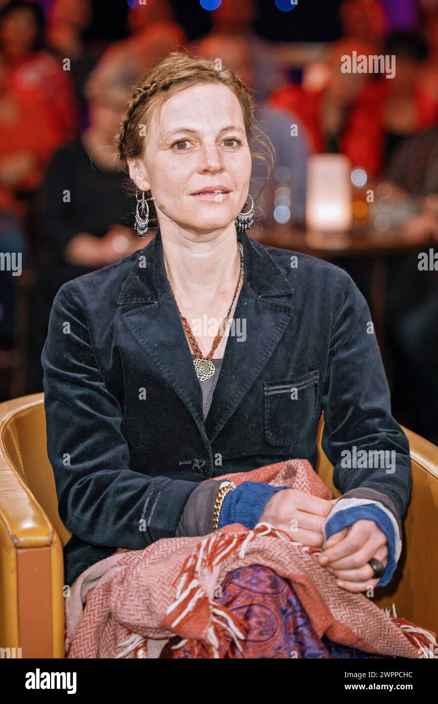 MDR - Riverboat. Schauspielerin Maria Simon anläßlich der Aufzeichnung ...