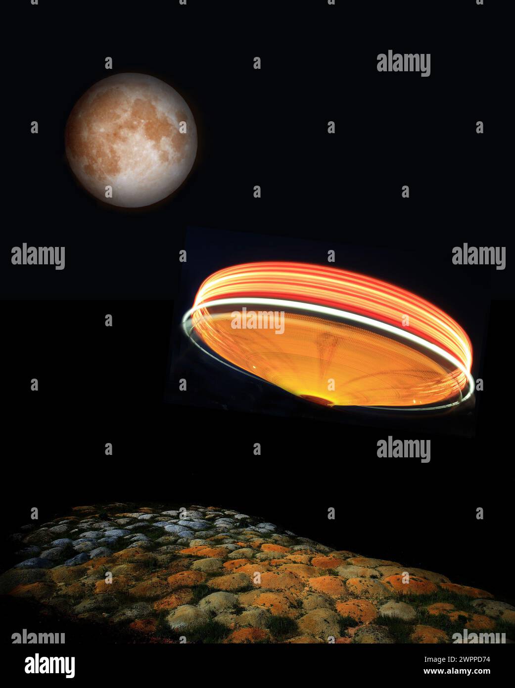 Flying stars animation hi-res stock photography and images - Alamy