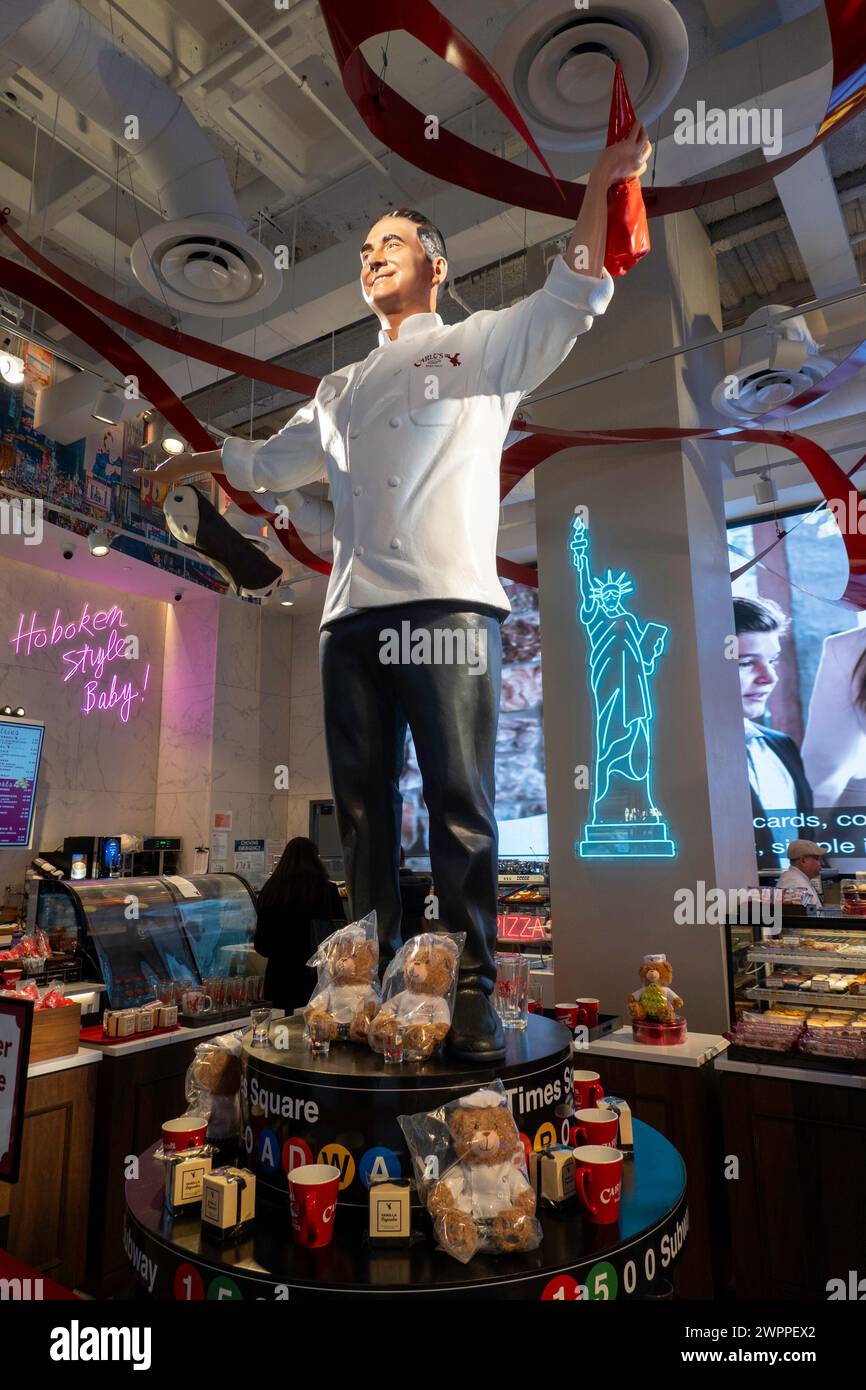 Carlos Bakery is Located in Times Square and Features a Huge Statue of ...