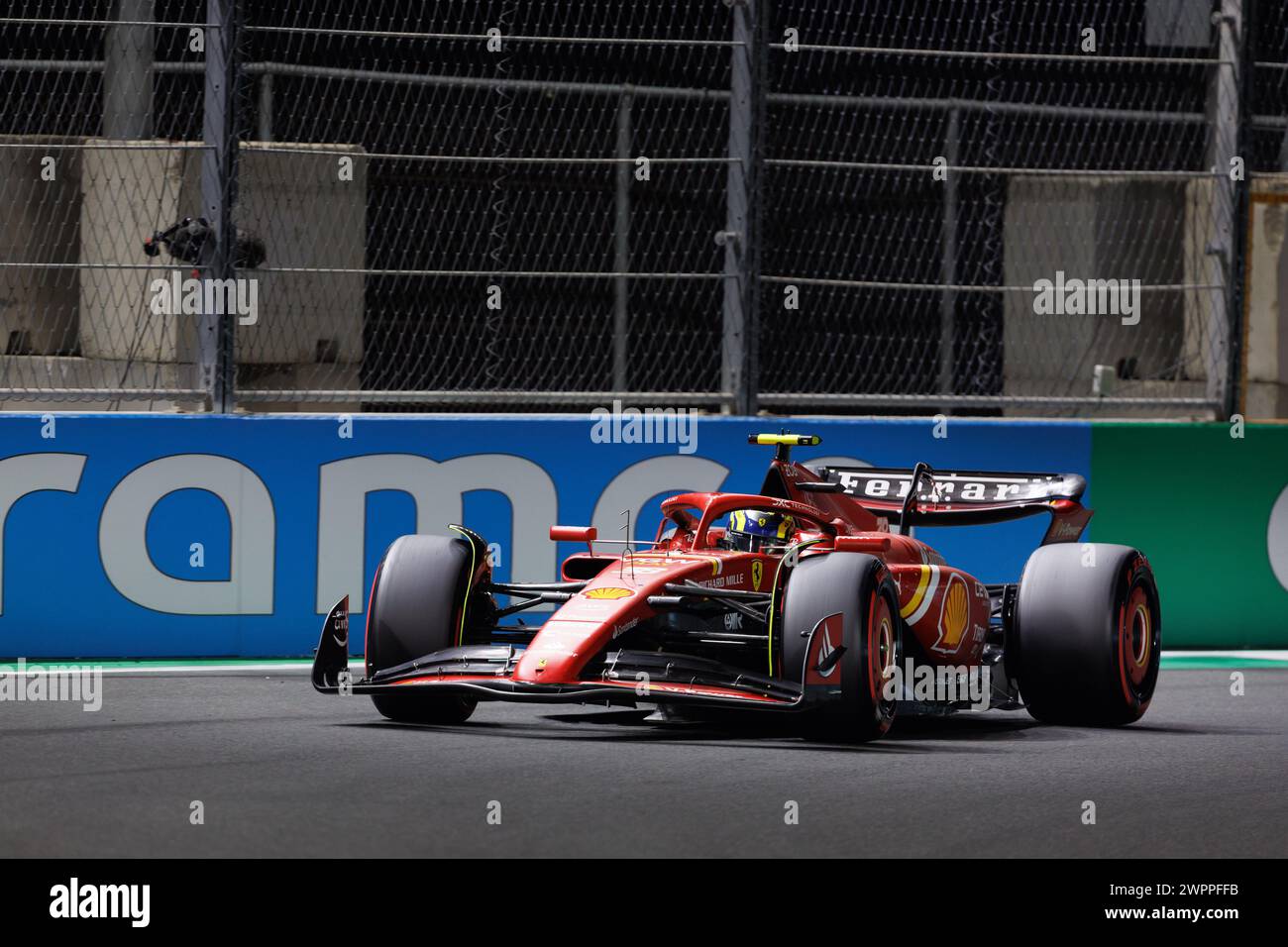 Jeddah, Saudi Arabia. 08th Mar, 2024. 38 BEARMAN Oliver, Scuderia Ferrari SF-24, action during ...