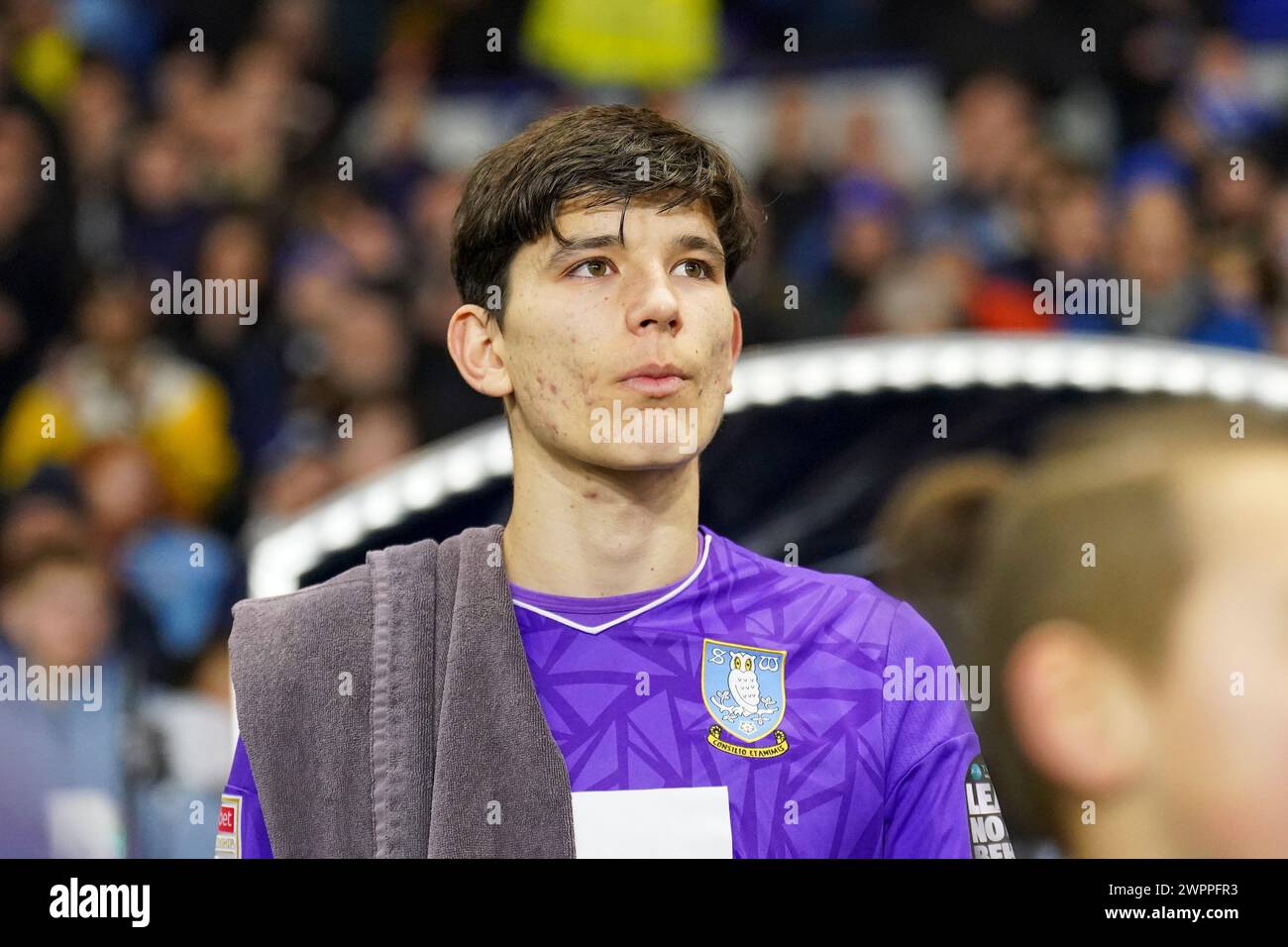 Sheffield, UK. 05th Mar, 2024. Sheffield Wednesday goalkeeper James ...