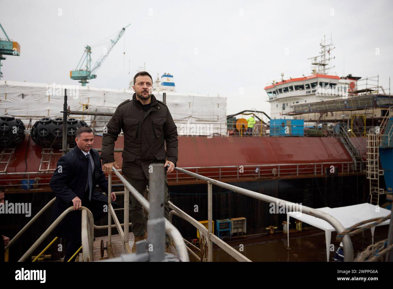 Istanbul, Turkey. 08 March, 2024. Ukrainian President Volodymyr ...