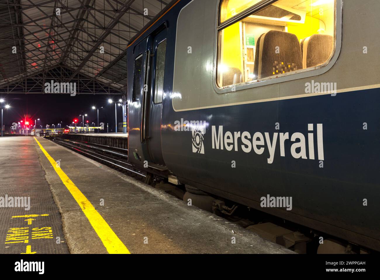 Merseyrail electrics retro blue and grey livery class 507 third rail ...
