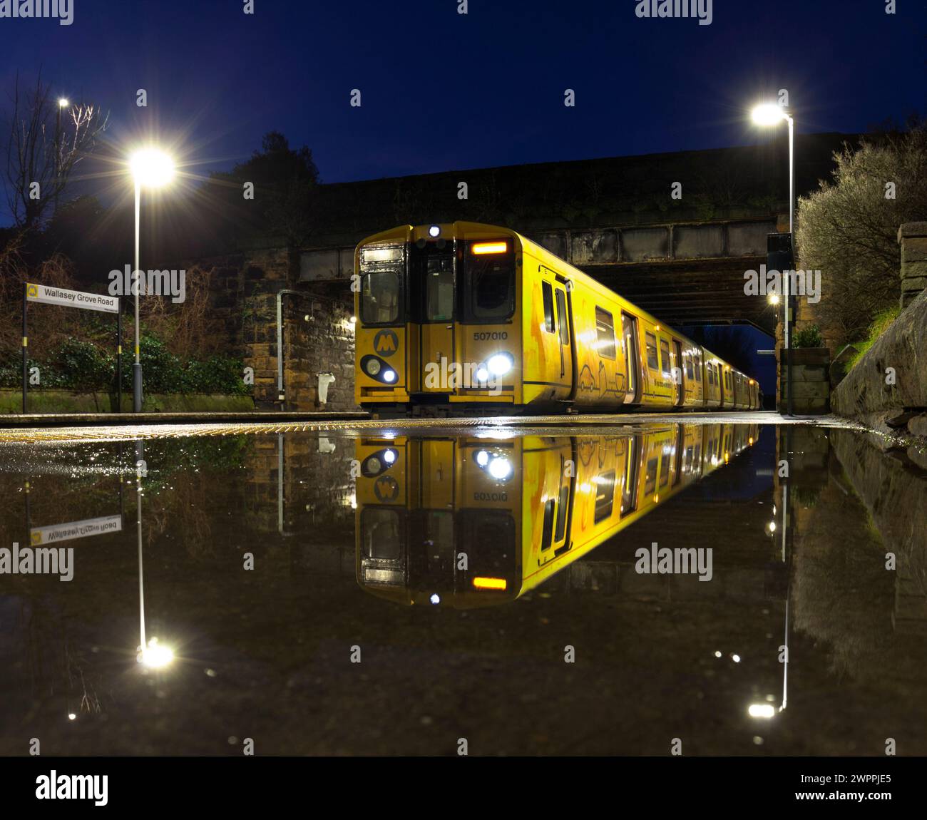 Wallasay grove road station hi-res stock photography and images - Alamy