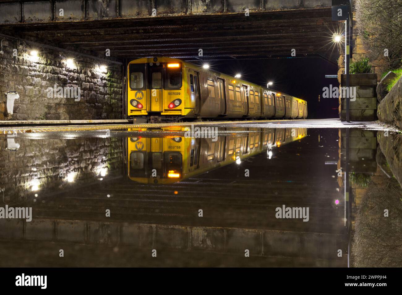 Wallasay grove road station hi-res stock photography and images - Alamy