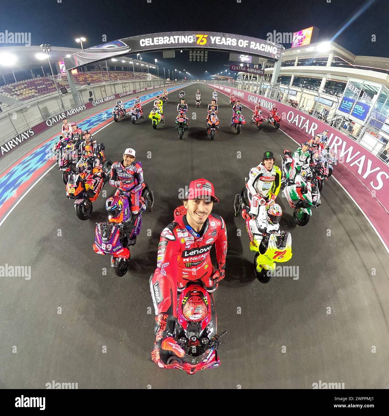 Losail, Qatar. 07th Mar, 2024. Press conference and presentation of ...