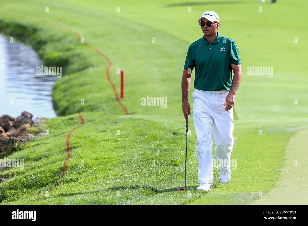 Orlando, Florida, USA. 8th Mar, 2024. Jason Day approaches the 18th ...
