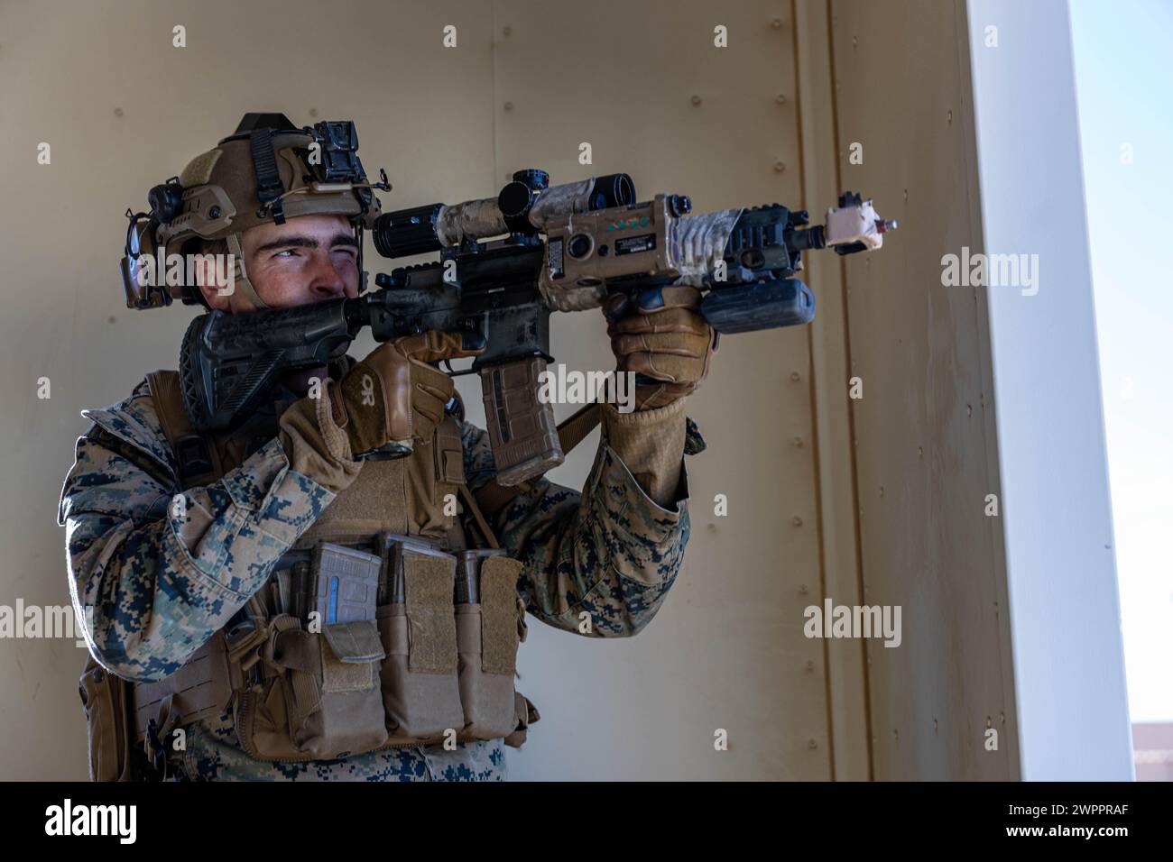 U.S. Marine Corps Sgt. Jakob Henderson, a Lacon, Illinois native ...