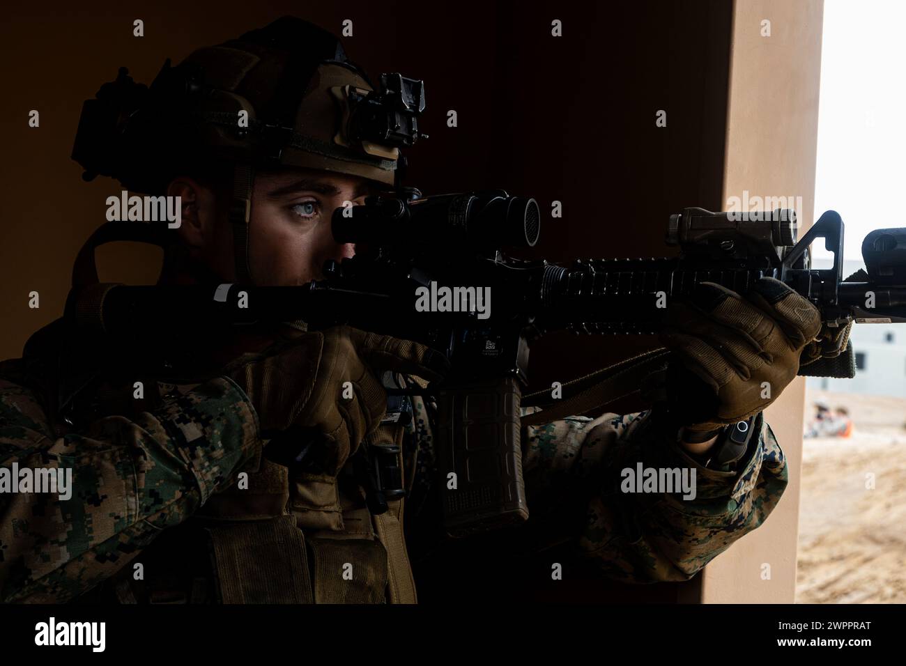 U.S. Marine Corps Lance Cpl. Kameron Mayes, a Catlett, Virginia native ...