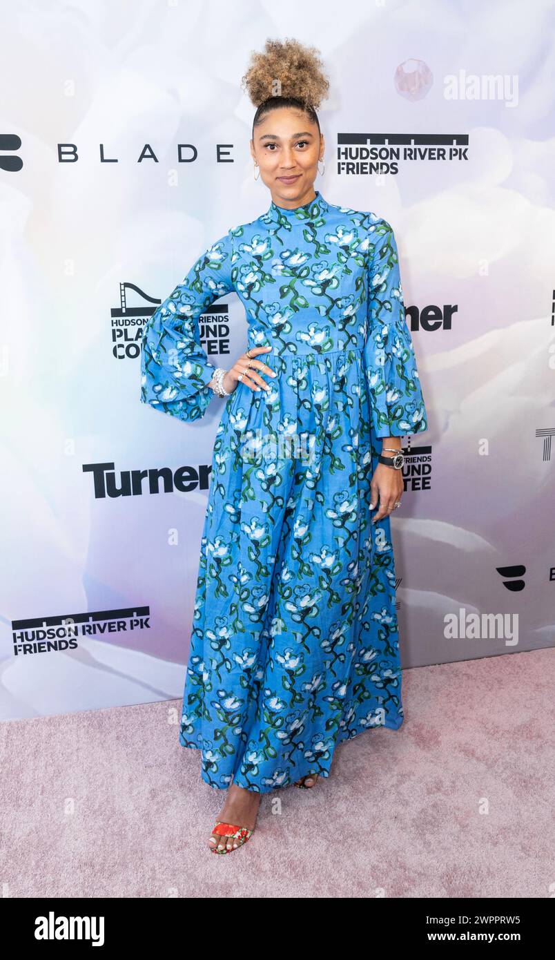 Ally Love attends Hudson River Park Friends 8th Annual Playground ...