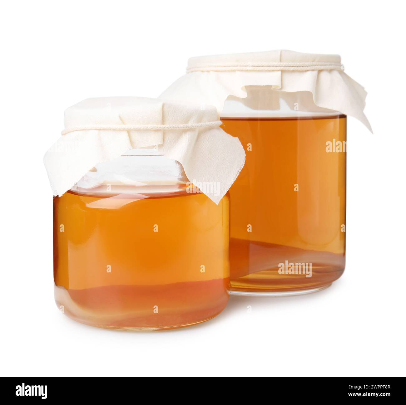 Kombucha in glass jars hi-res stock photography and images - Alamy
