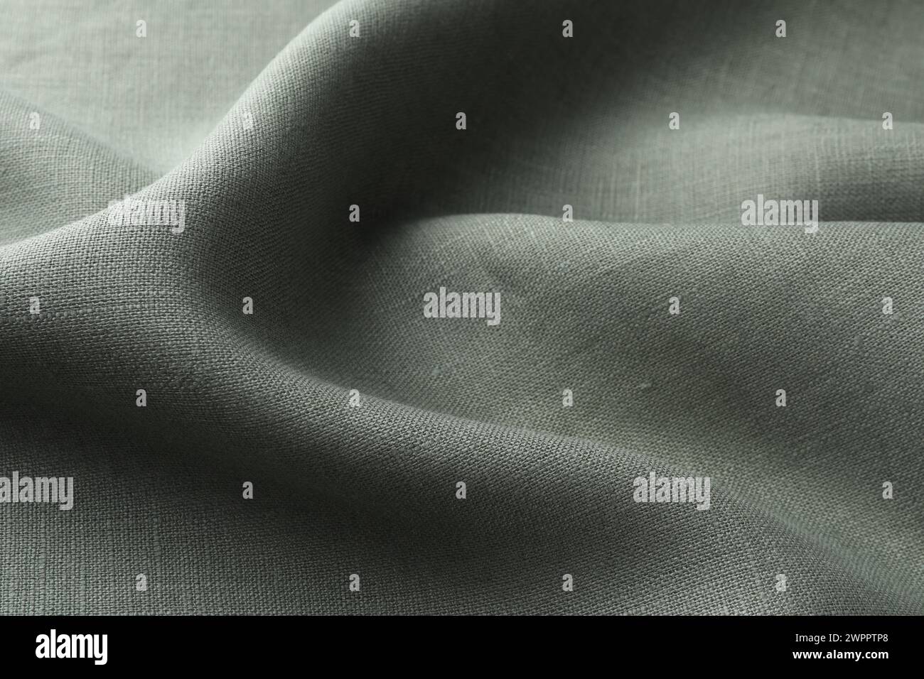 Texture of grey crumpled fabric as background, closeup Stock Photo - Alamy