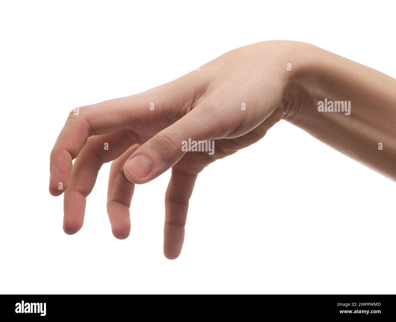 Hand in gesture holding something hi-res stock photography and images ...