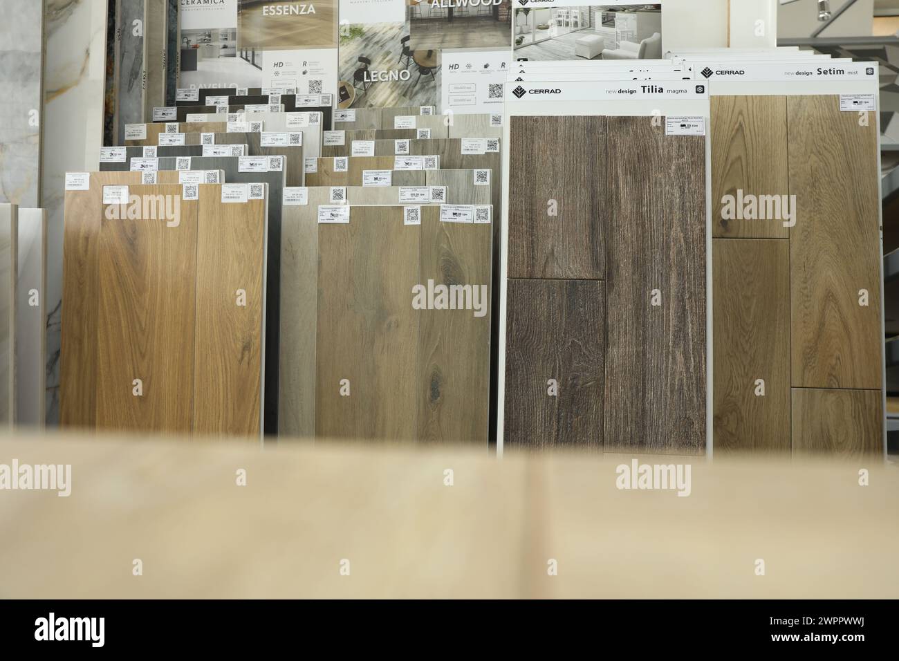 Many different samples tiles hi-res stock photography and images - Alamy